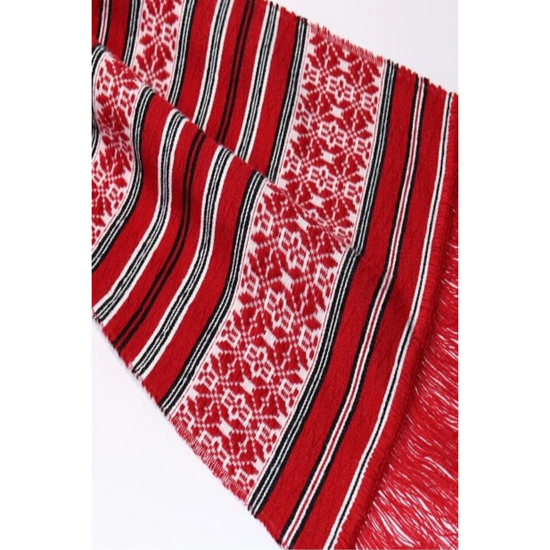 Prosop / servet traditional Romanesc 74/36 cm rosu /alb - eMAG.ro