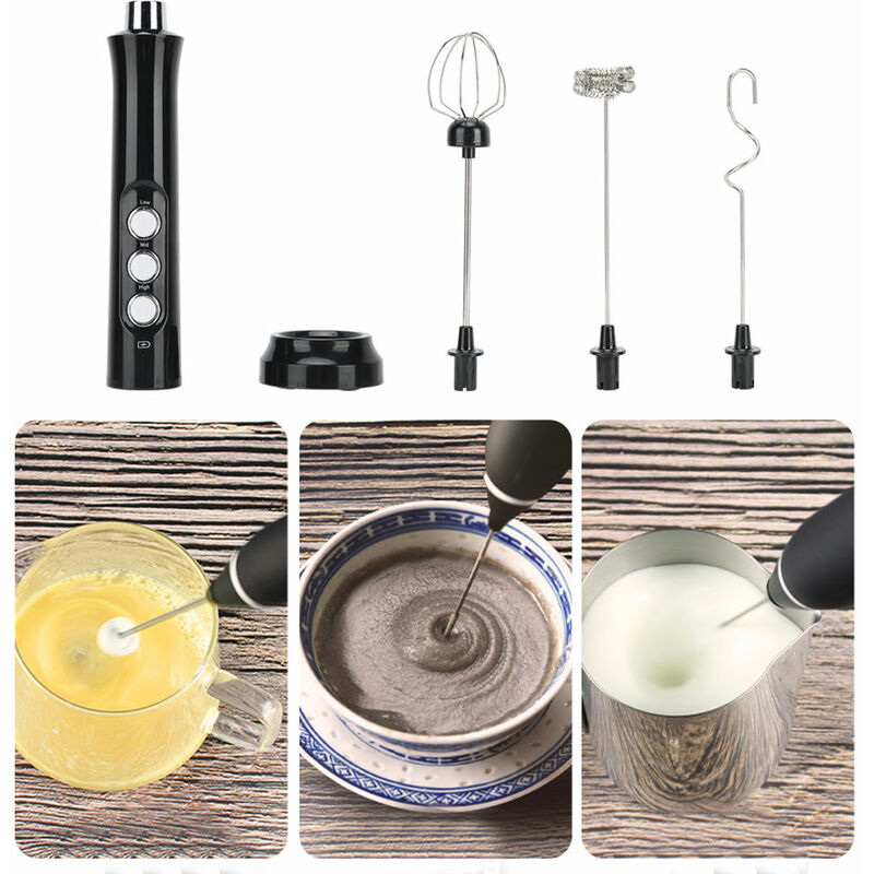 Spumant electric de lapte, 3 viteze ajustabile, design modern, pentru ...