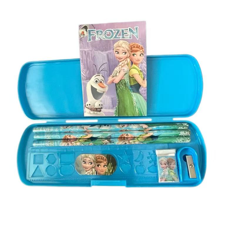 Set de rechizite scolare cu tematica Printesa de Gheata, 8 piese, ideal ...