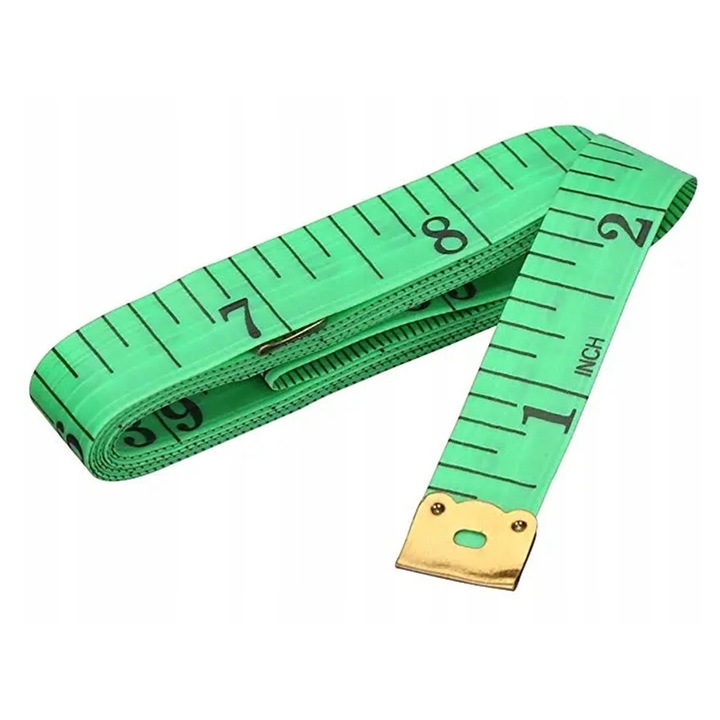 Centimetru de masura Allbag, 150cm, flexibil, rezistent - eMAG.ro