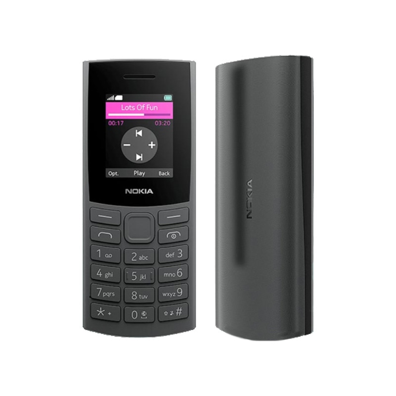 Telefon mobil Nokia 105 4G, Dual SIM, 1450 mAh, radio FM, culoare gri ...