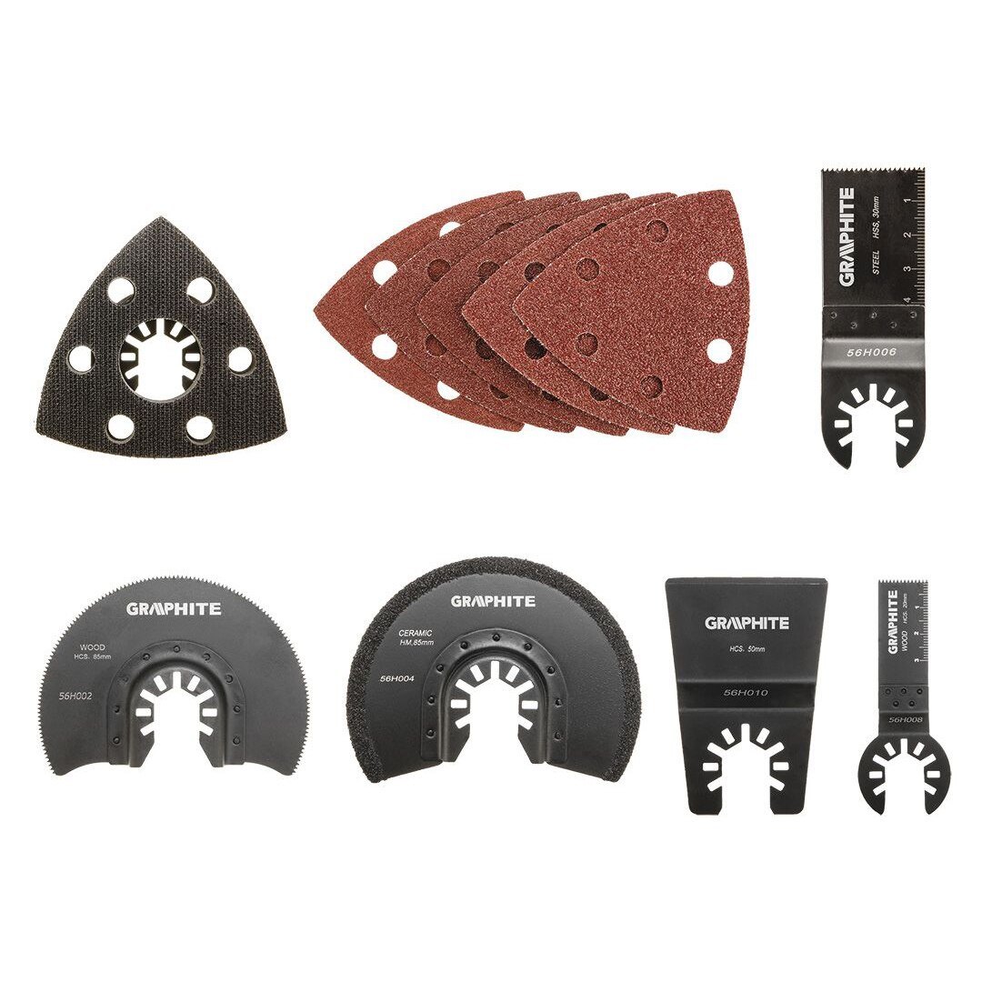 Masina multifunctionala, Graphite, 300 W, 6 unelte de introducere si 5 ...