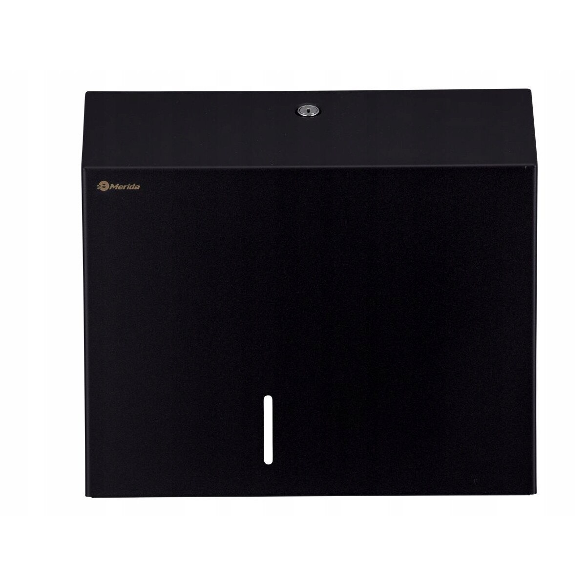 WC-papír adagoló, Merida, BLACK LINE MAXI, 28,5x32,5x11cm, fekete - eMAG.hu