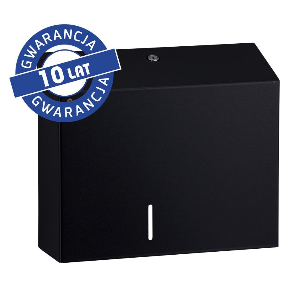 WC-papír adagoló, Merida, BLACK LINE MAXI, 28,5x32,5x11cm, fekete - eMAG.hu