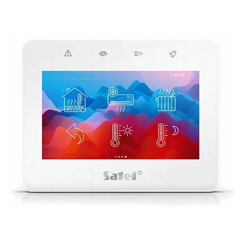 Sistem alarma hibrid Satel Perfecta 64 M, 4 senzori Bosch BPR2-W12 ...