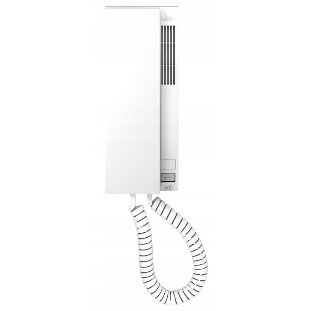 Set interfon 6 familii ACO, 6 unifonuri, cititor RFID, 18 brelocuri ...