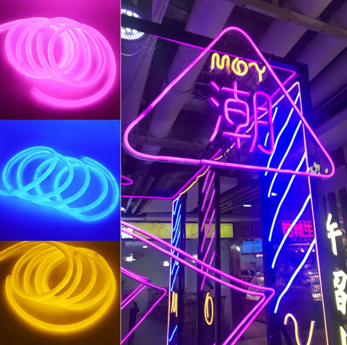 LED неон лента 360, K&K, 30м, студено бяло, IP67, 230V - eMAG.bg