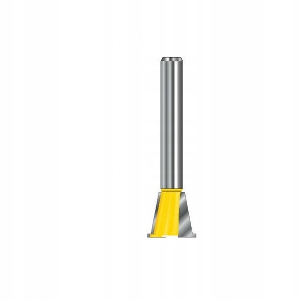 Freza trapez Makita Economy 14.28x13x8x32mm, 12.5° unghi, 8mm, lemn ...
