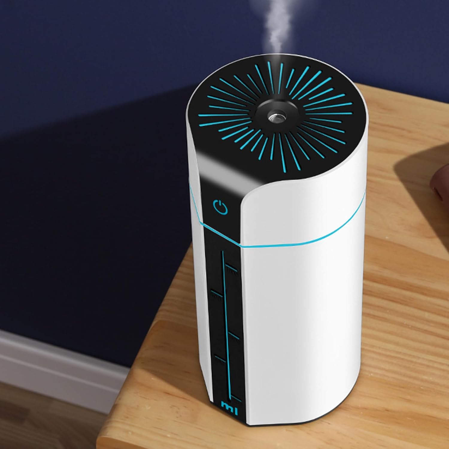 Umidificator portabil mic, alb, capacitate mare, design silentios - eMAG.ro