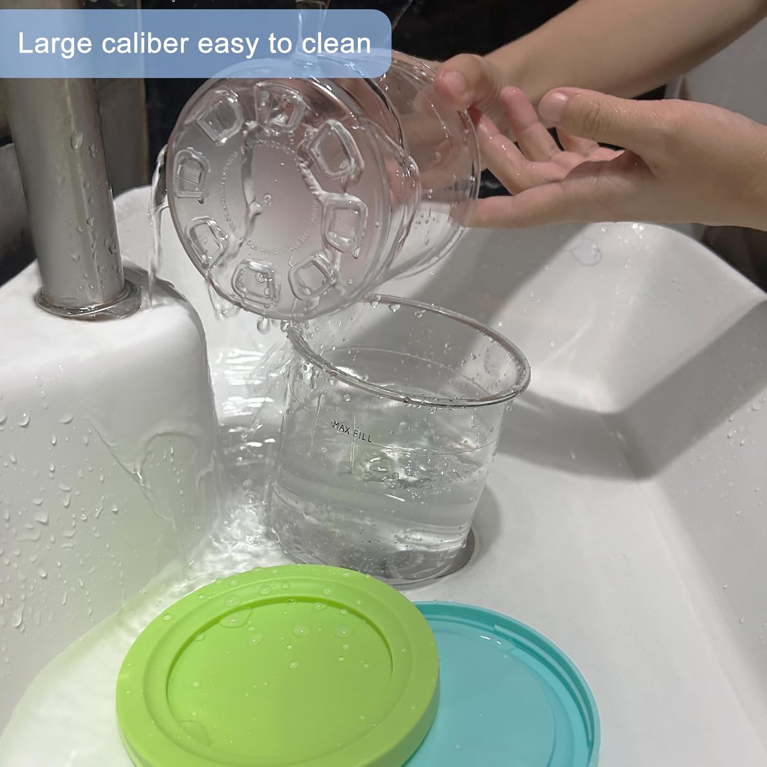 Set 4 recipiente pentru inghetata, BPA-free, compatibile cu aparatul de ...