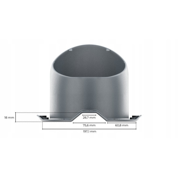 Trecere antena pentru acoperis Krono-Plast, set, colorat, 19x90mm ...