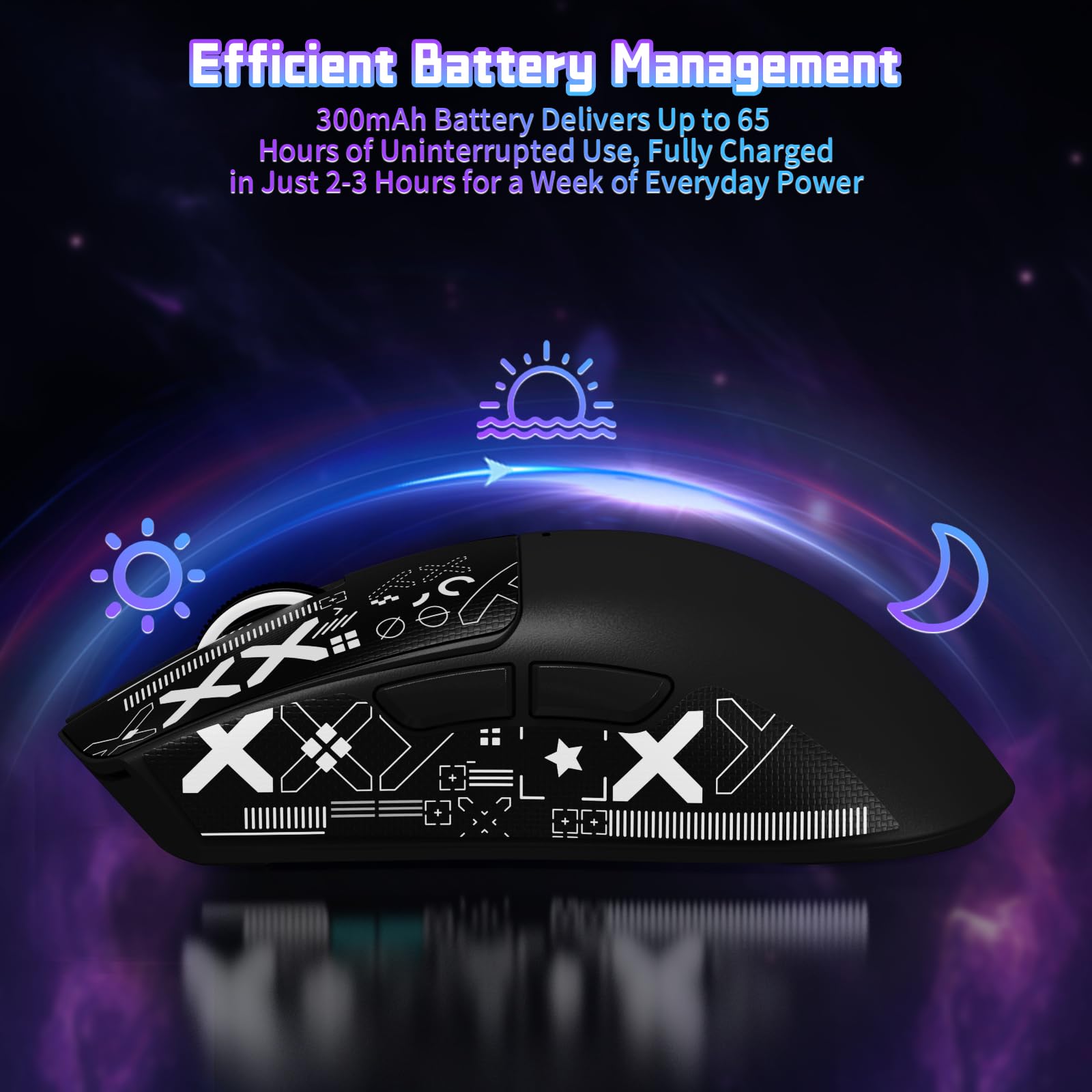 Mouse de gaming si office ATTACK SHARK X11 SE, Tri-Mode 2.4G/BT/USB-C ...
