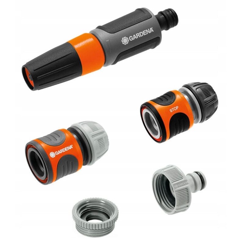 Furtun gradinarit Gardena Classic 1/2" 18M, set cu conectori - eMAG.ro