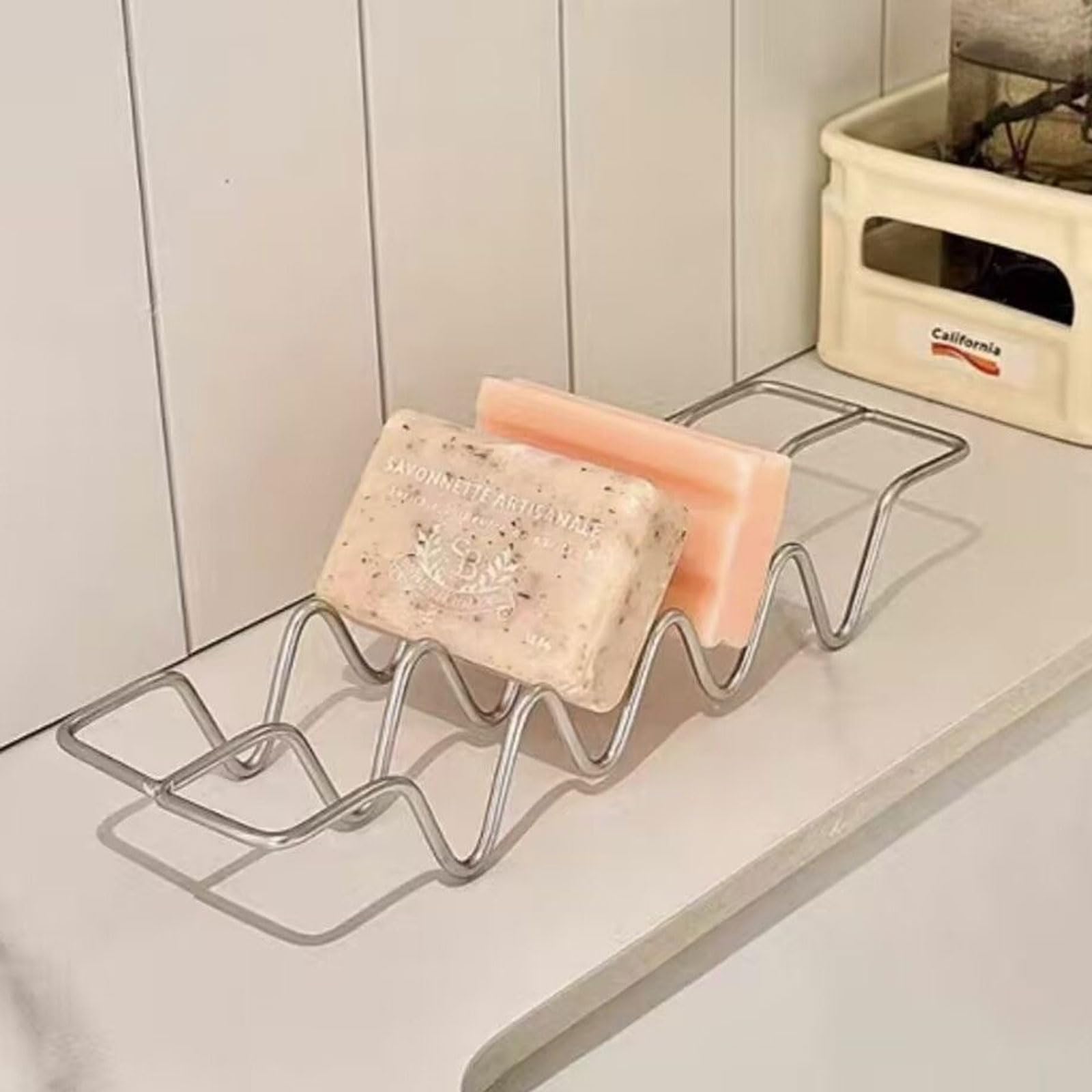 Suport pentru sapun din otel inoxidabil, 4 niveluri, design minimalist ...