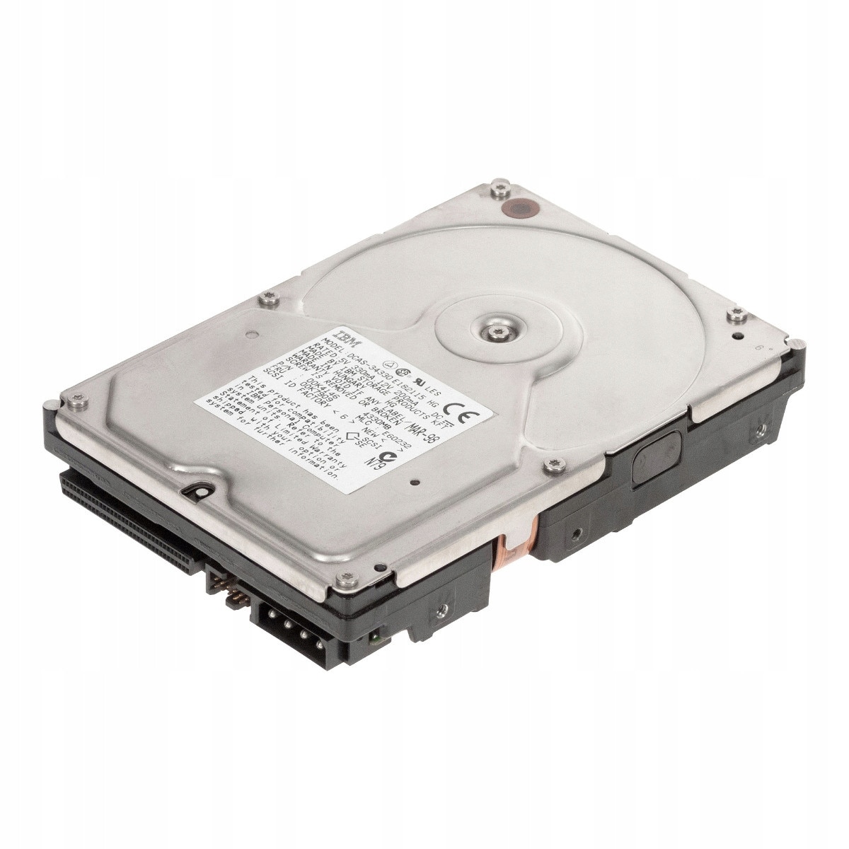 Merevlemez 3.5'' IBM DCAS-34330 4.3GB 5400RPM SCSI - eMAG.hu