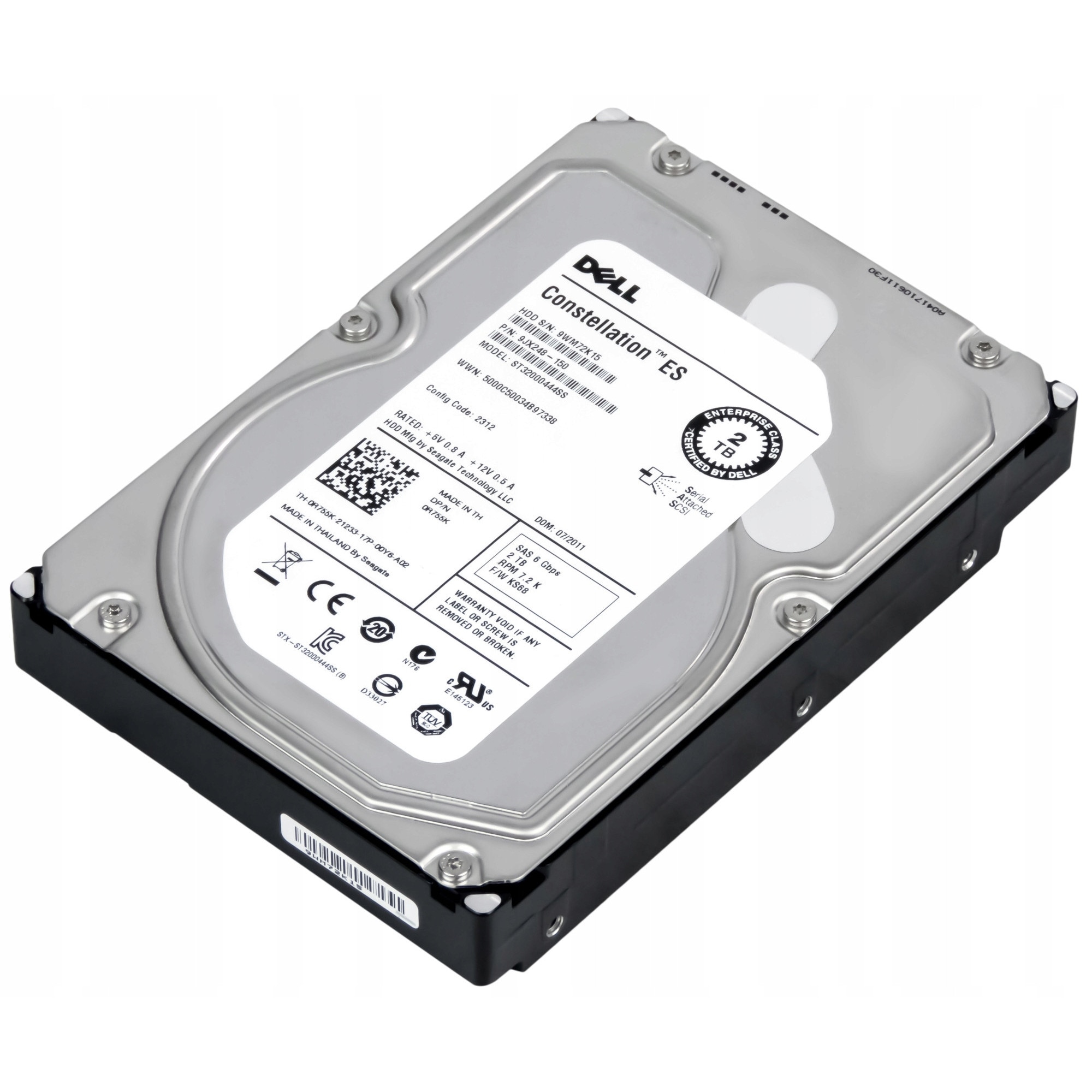 Hard Disk 2TB 7200RPM 16MB SAS-2 3.5" DELL - eMAG.ro