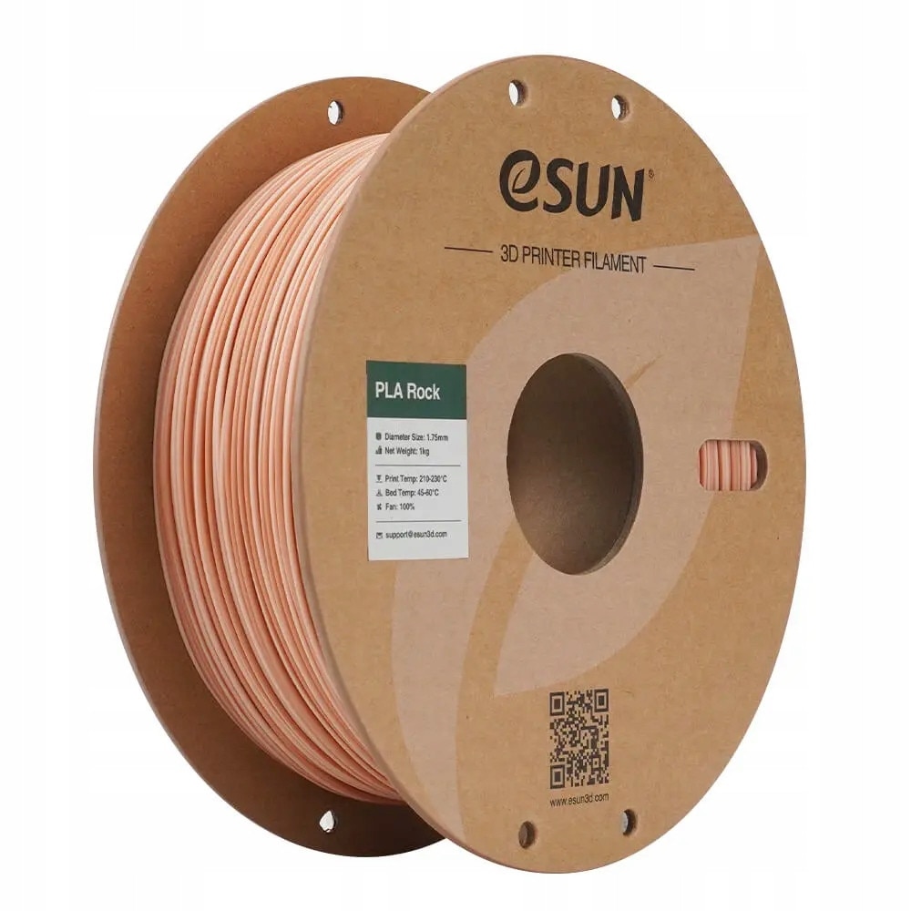 Filament PLA eSUN PLA Rock, fir 3D, cu finisaj mat, metoda de gradient ...