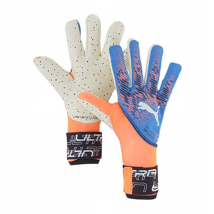 Manusi de portar Puma Ultra Ultimate 1 NC, 8,5, albastru-portocaliu ...