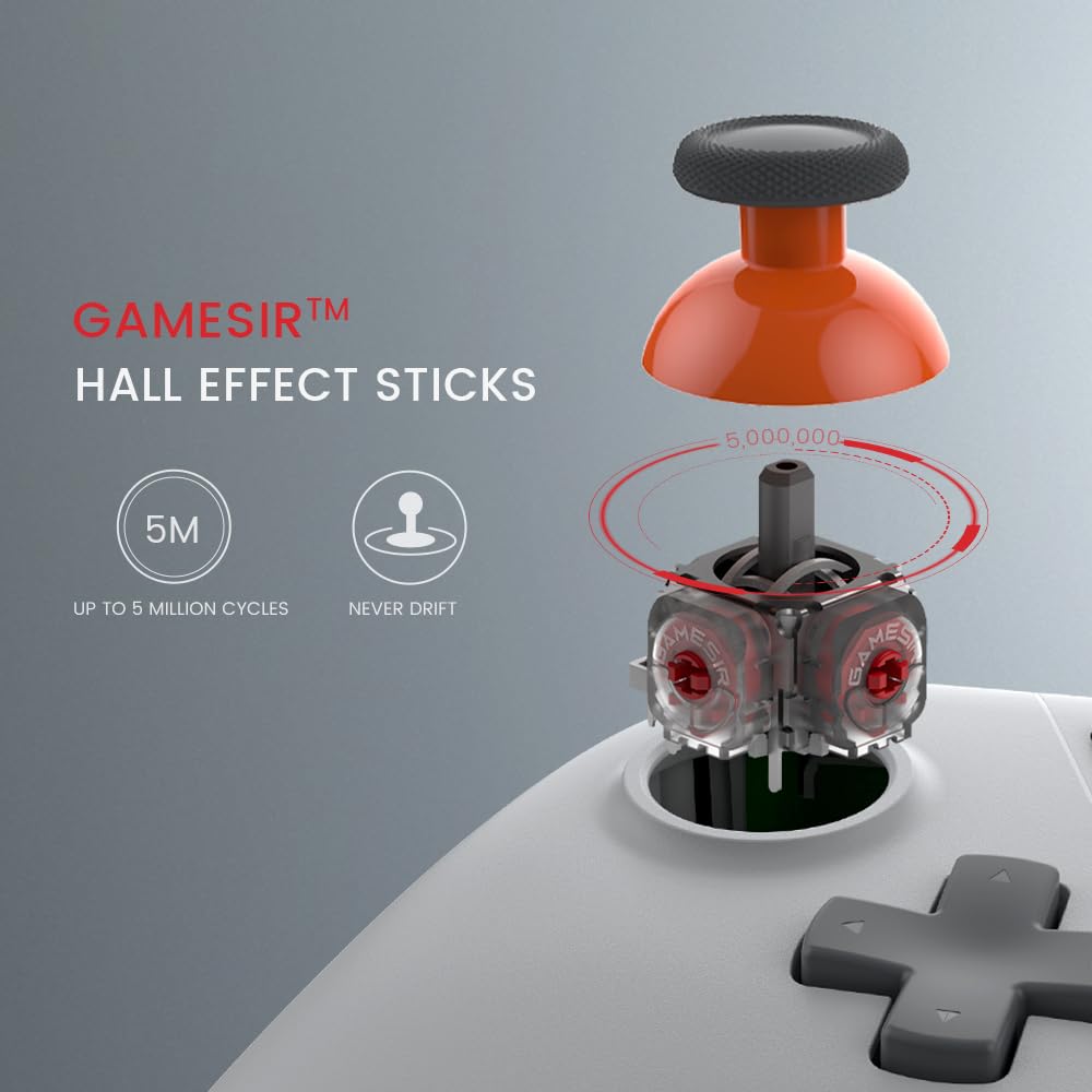 Controler wireless GameSir Nova Lite – Gamepad 2.4G si Bluetooth pentru ...