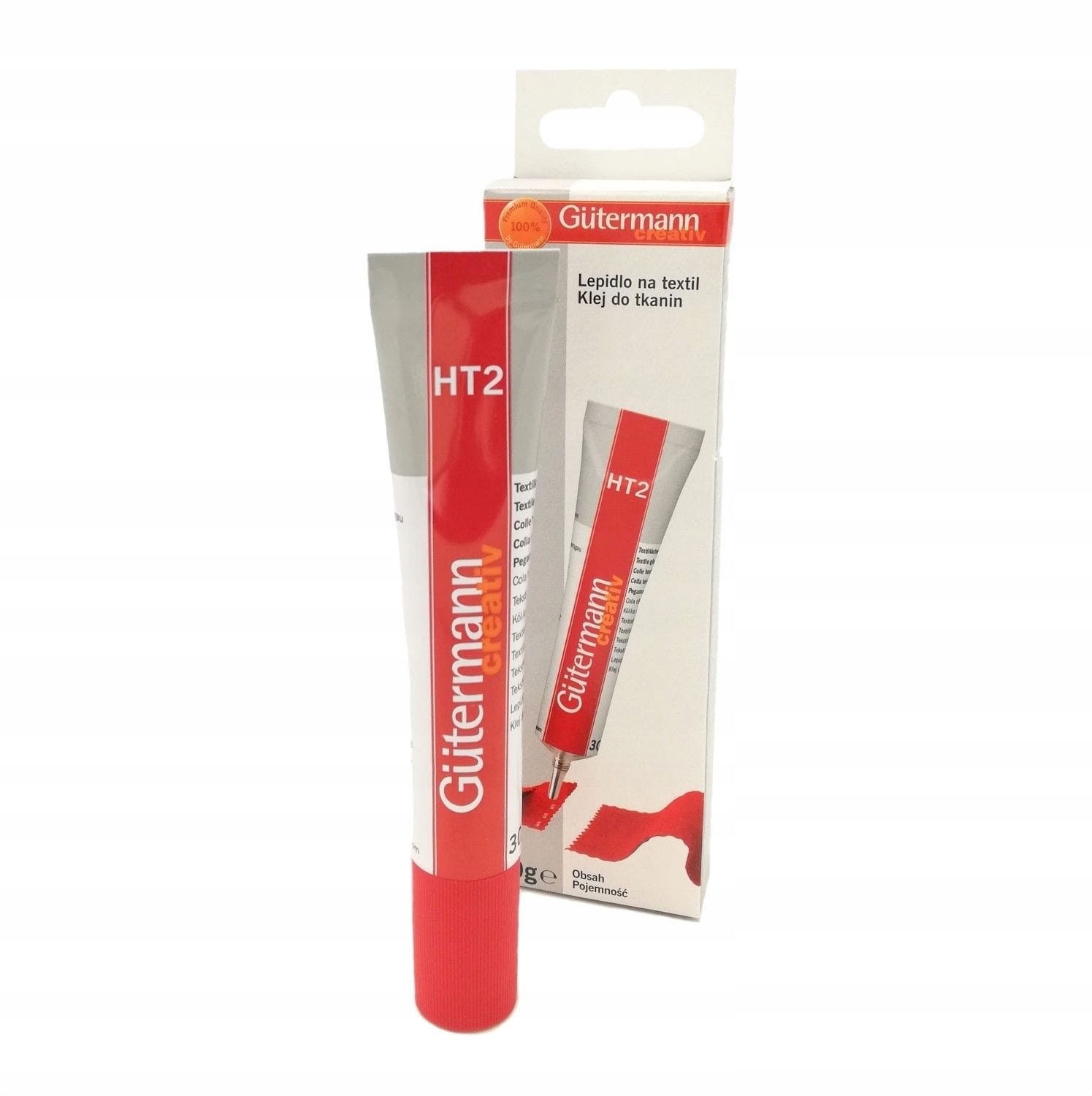 Gutermann HT2 textil ragasztó szett, 5 tubus x 30 g, mosásálló, könnyű ...