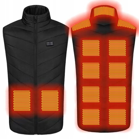 Vesta incalzita electric pentru iarna, unisex, cu 4 panouri de ...