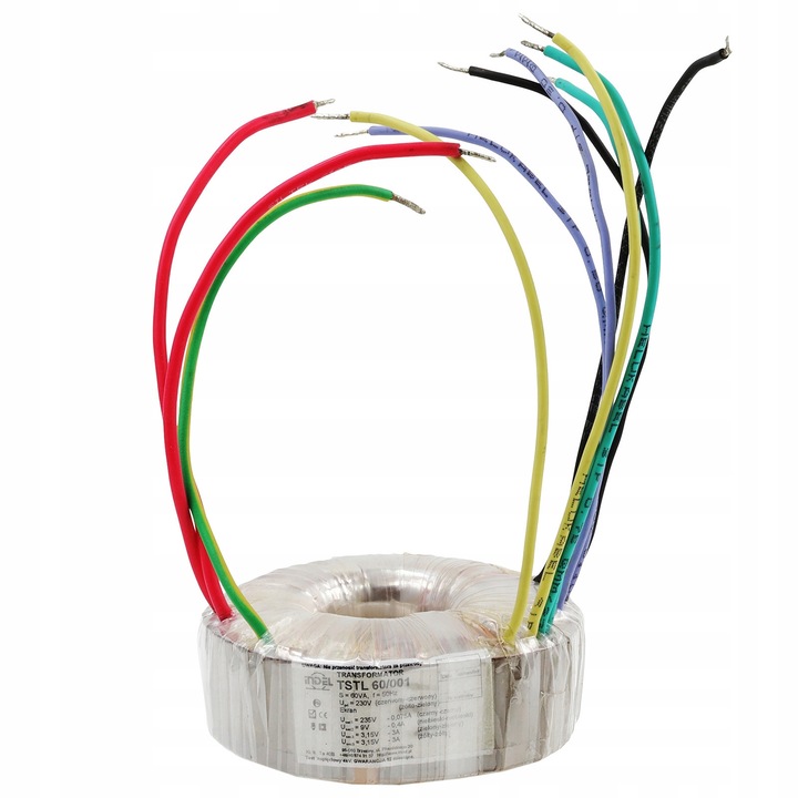 Transformator toroidal 60VA 230V, Indel, 9V, 3.15V - eMAG.ro
