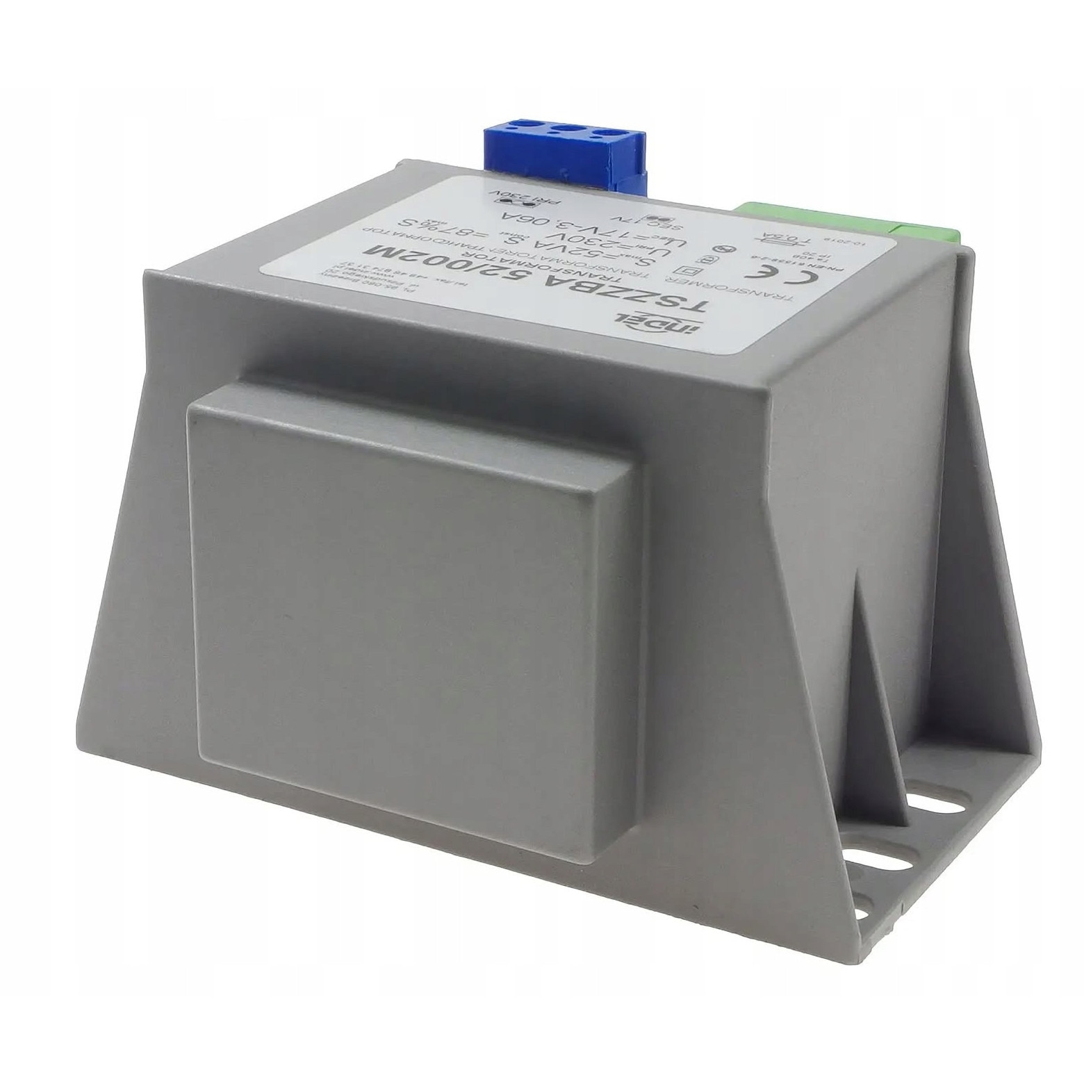 Transformator Indel TSZZBA 52/002M, 230V/17V-3,06A, lista de conexiune ...