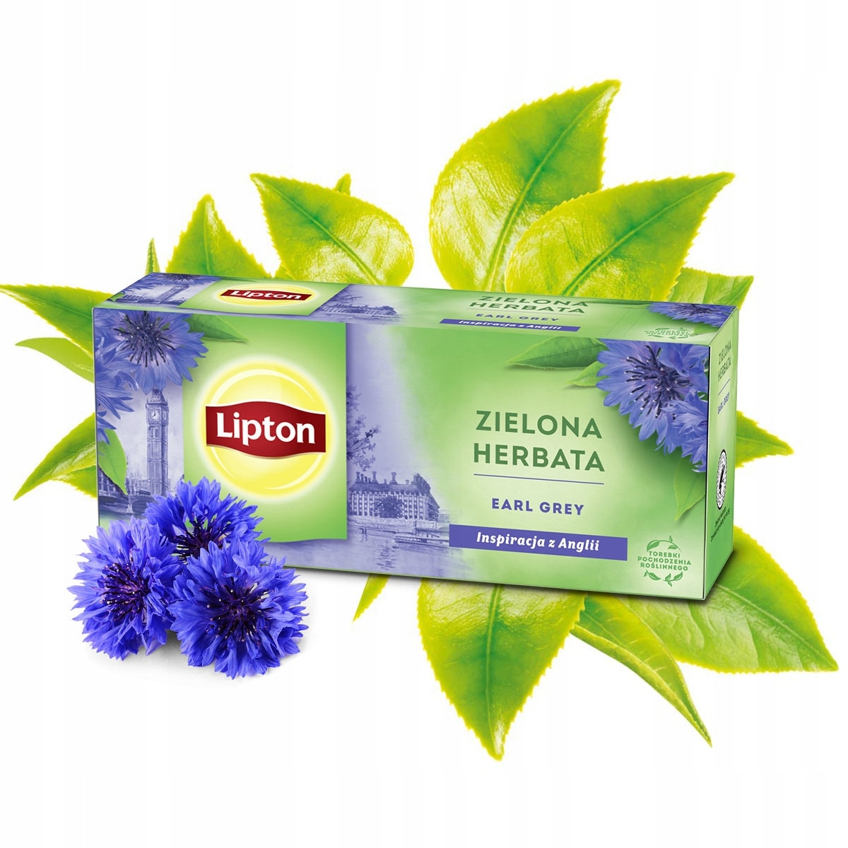 Set 8x Ceai verde Lipton Earl Grey 20 plicuri, 32g - eMAG.ro