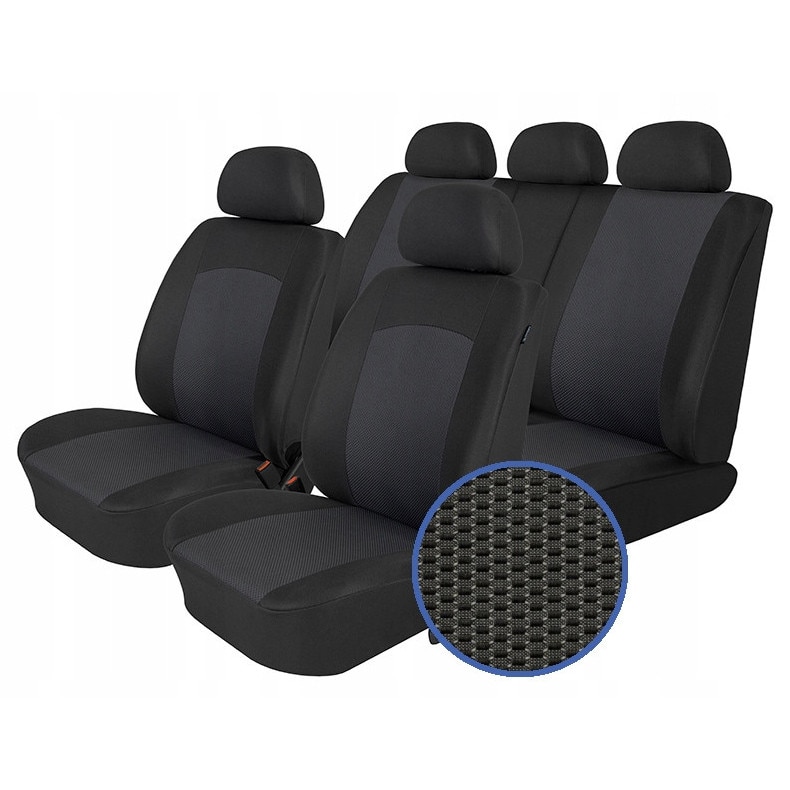 Huse auto pentru Ford Focus MK3 2010-2018, set, material jacquard ...
