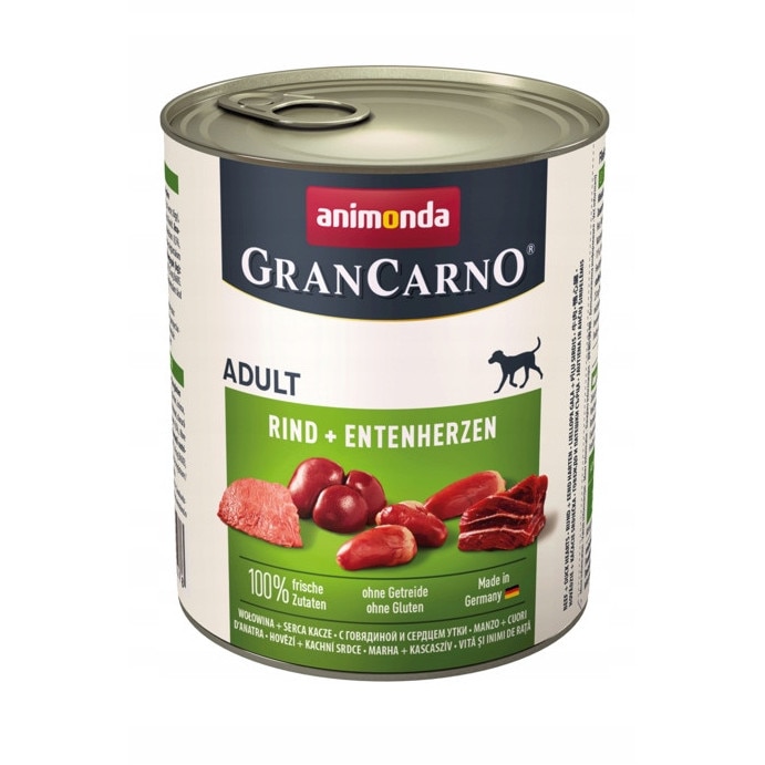 Set 6 x Hrana umeda pentru caini, Animonda GranCarno Adult, 6 x 800g ...
