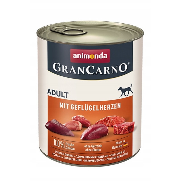 Set 6 x Hrana umeda pentru caini, Animonda GranCarno Adult, 6 x 800g ...