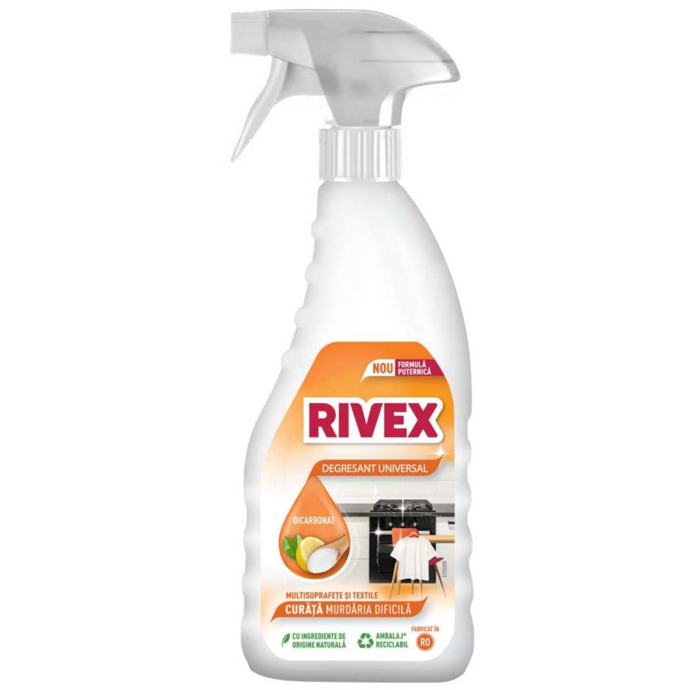 Solutie curatare Rivex, lichid, degresant, universal, 500 ml - eMAG.ro