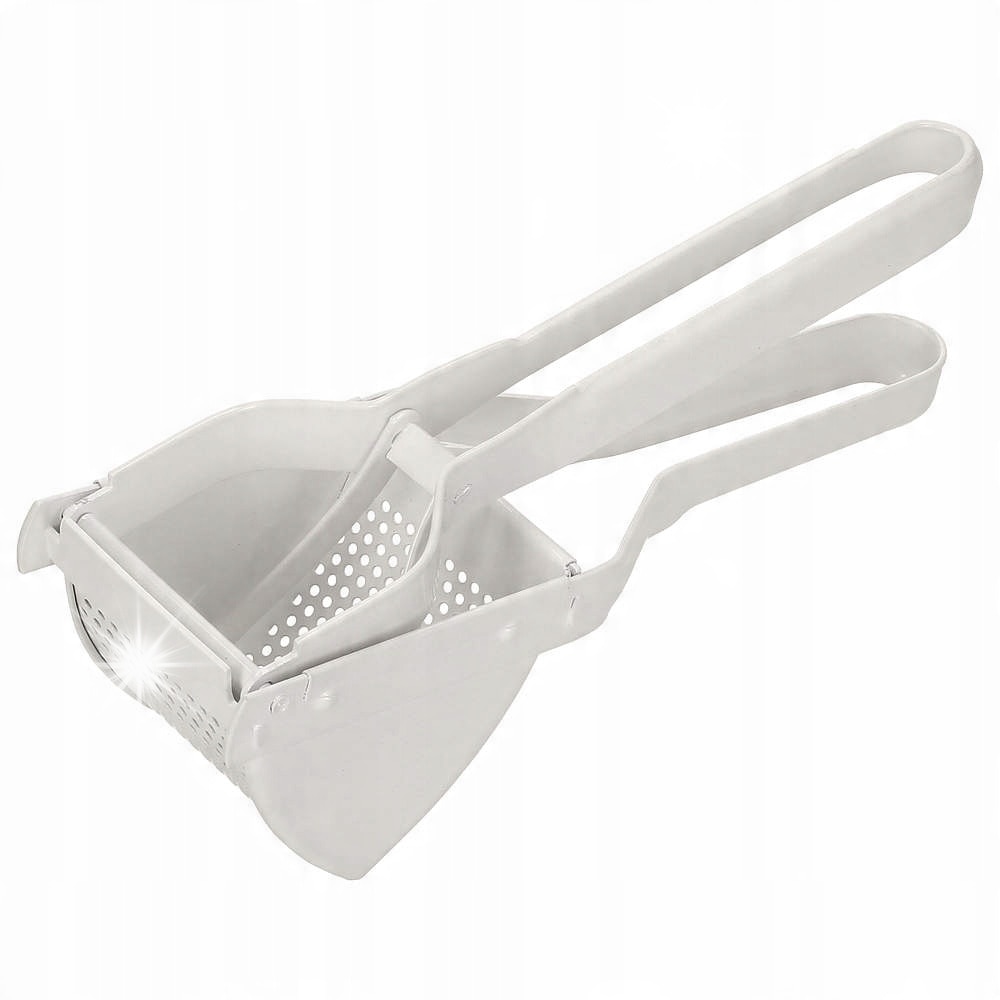 Presa manuala pentru piure de cartofi si legume Primpol, alb, 27,5x8x9 ...