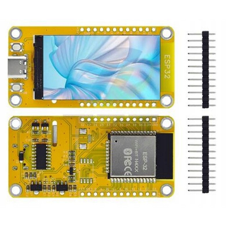 Модул ESP32, 1.9" LCD TFT, 170x320, WiFi, Bluetooth, 65x32mm - eMAG.bg