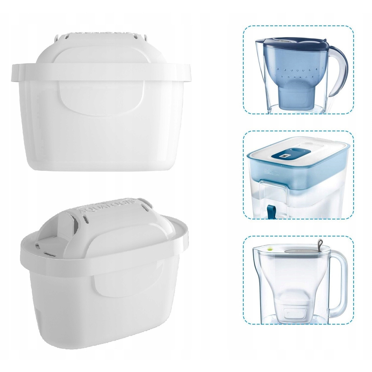 Cartus filtrant Aqualogis Ultra+, inlocuitor Brita Maxtra Plus, cu ...