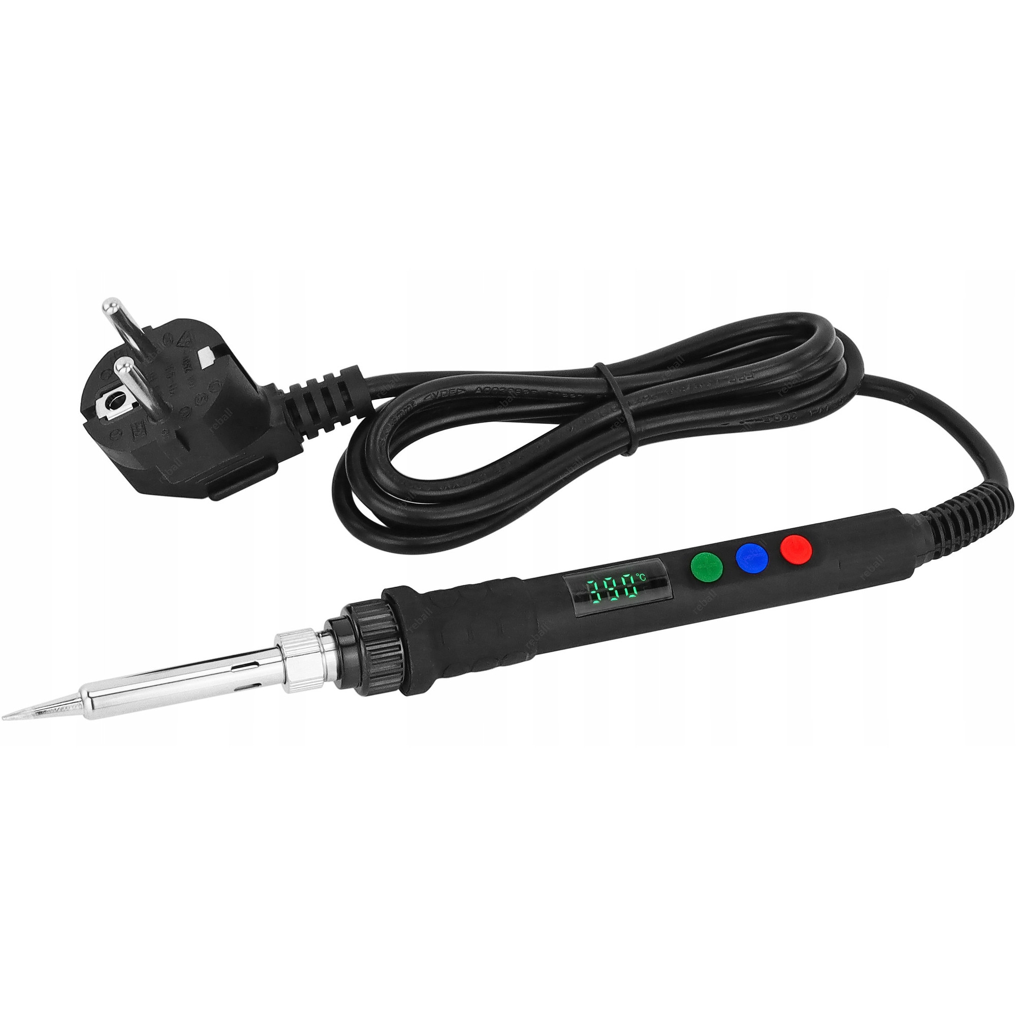 Pistol de lipit Reball S801B 80W cu reglare temperatura 180-480C, set 9 ...