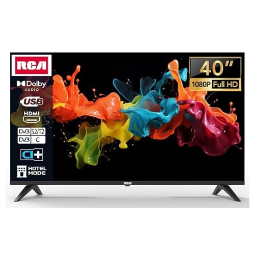 RCA LED televízió, 40 hüvelyk (102 cm), Full HD, keret nélküli design ...