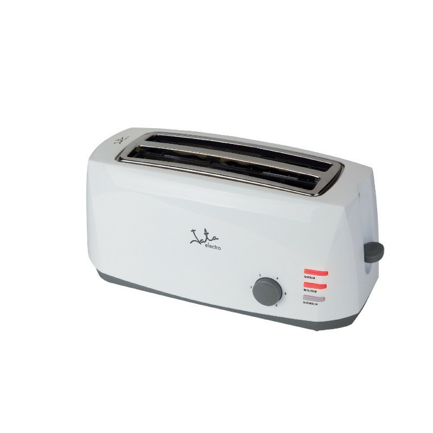 Тостер Jata TT584, 1400 W, 2 филии, 6 нива на препичане, Бял - eMAG.bg