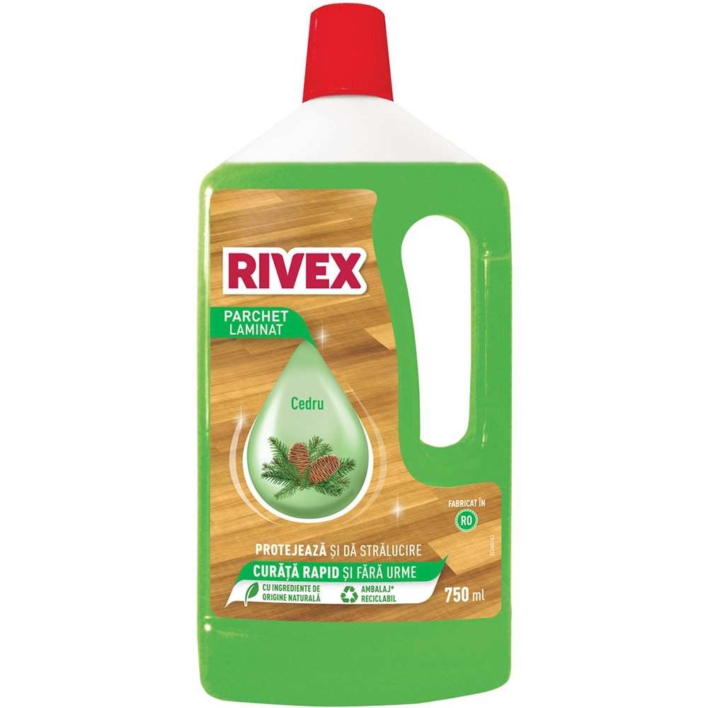 Solutie curatare parchet laminat Rivex, lichid, 750 ml - eMAG.ro