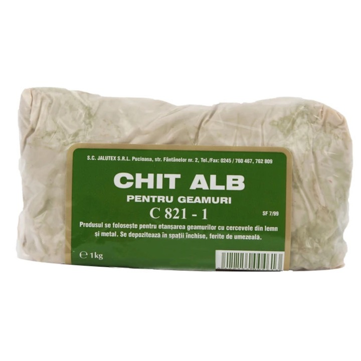 Chit pentru geam, alb, 1 kg - eMAG.ro