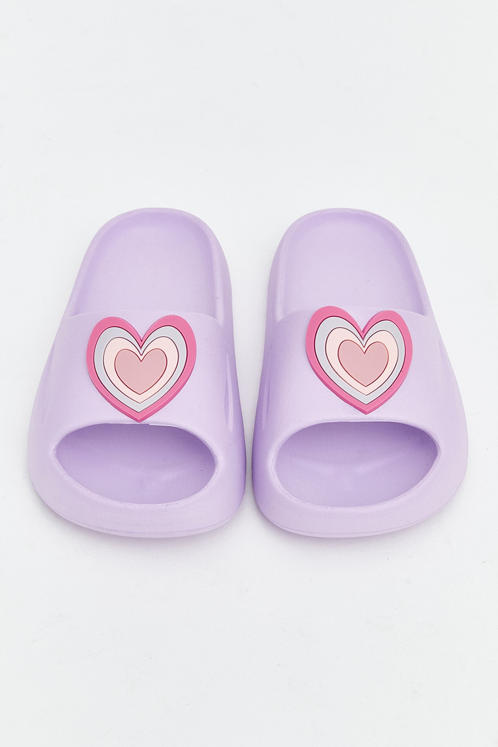 LC WAIKIKI, Papuci cu detaliu inima, Lila, 33-34 EU - eMAG.ro