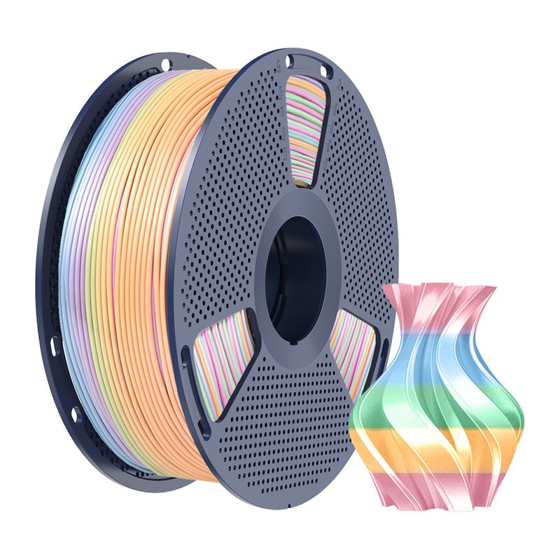 Filament pentru imprimanta 3D Sunlu PLA Plus Silk, Finisaj matasos ...