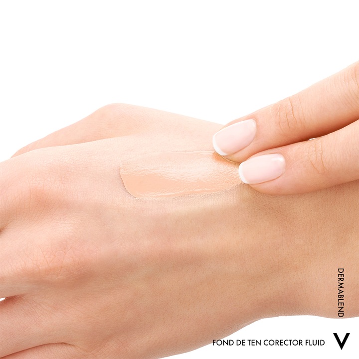 Fond de ten corector fluid rezistenta 16h SPF 35 Vichy Dermablend ...