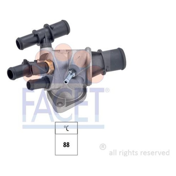 Termostat FACET 7.8563 - compatibil Alfa, Fiat, Lancia - eMAG.ro