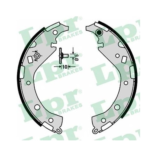 Set saboti frana LPR 09170 - compatibil Toyota - eMAG.ro