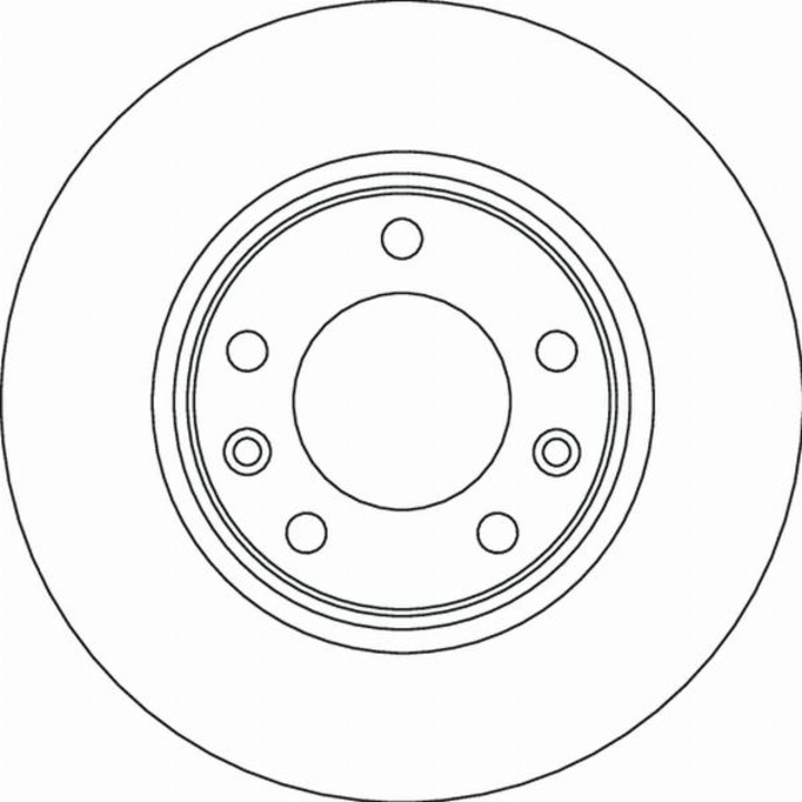 Disc frana Trw DF6780 - compatibil Opel, Combo, Combo/minivan ...