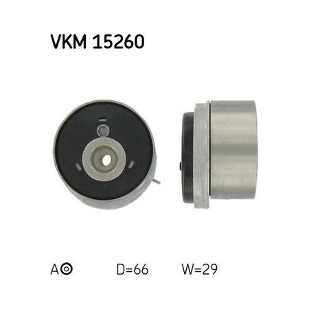 Rola intinzator, curea distributie SKF VKM15260 - compatibil Alfa, Saab ...