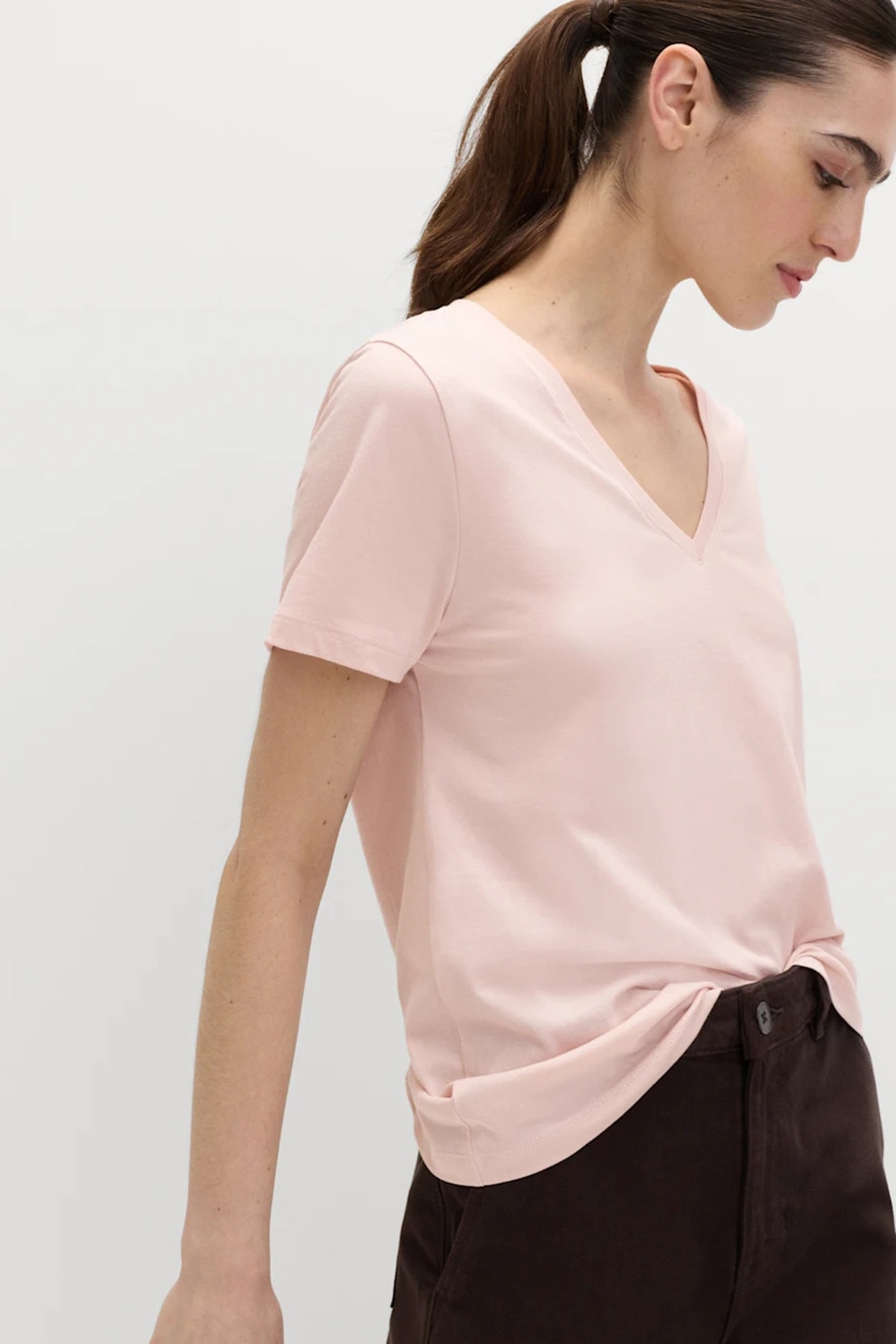 Marks & Spencer, Tricou cu decolteu in V - eMAG.ro