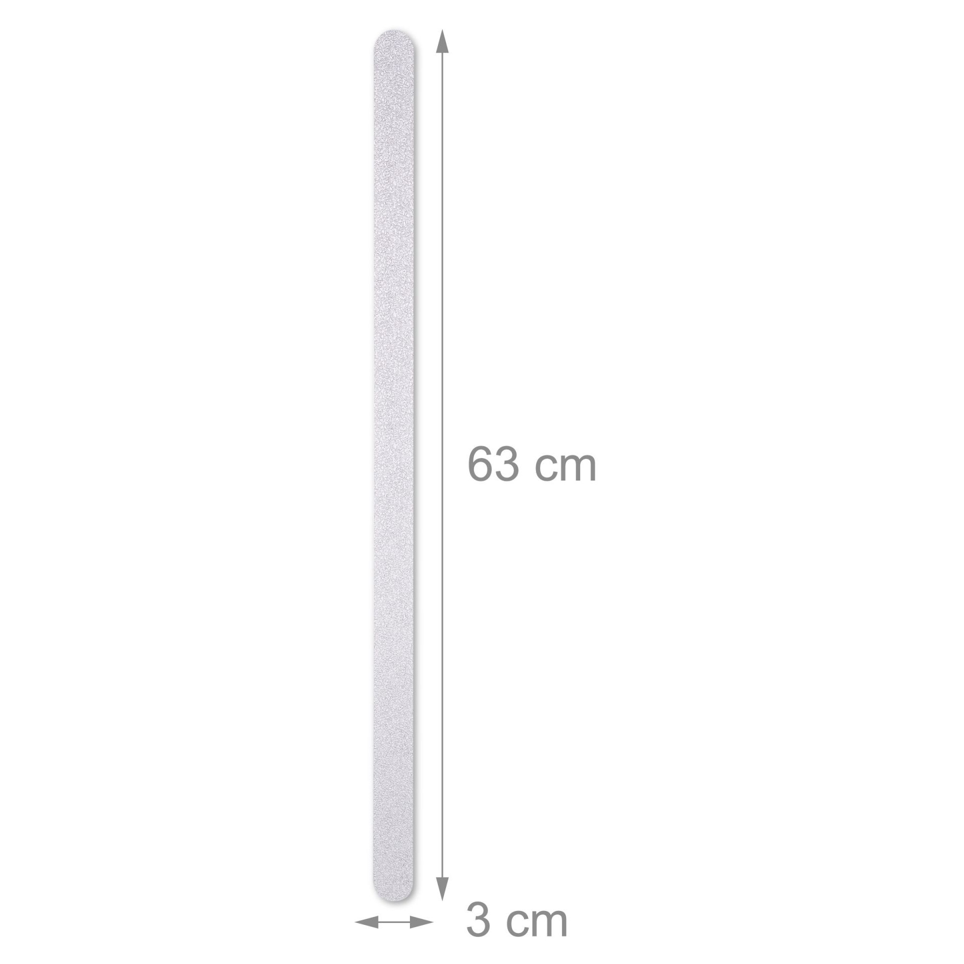 Banda antiderapanta Relaxdays, set de 17 bucati, transparent, 63x3cm ...