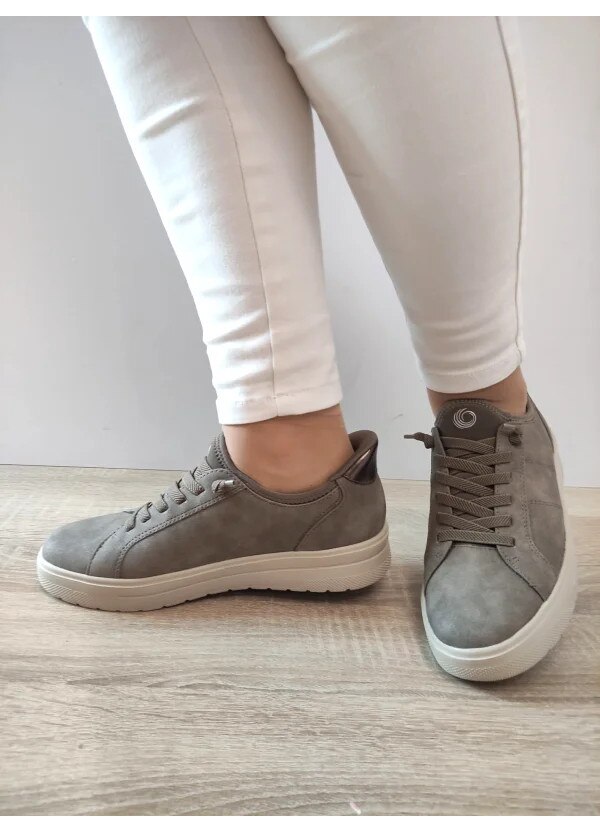 PANTOFI CASUAL DAMA JANA 23764-45 - Gri, 39 - eMAG.ro